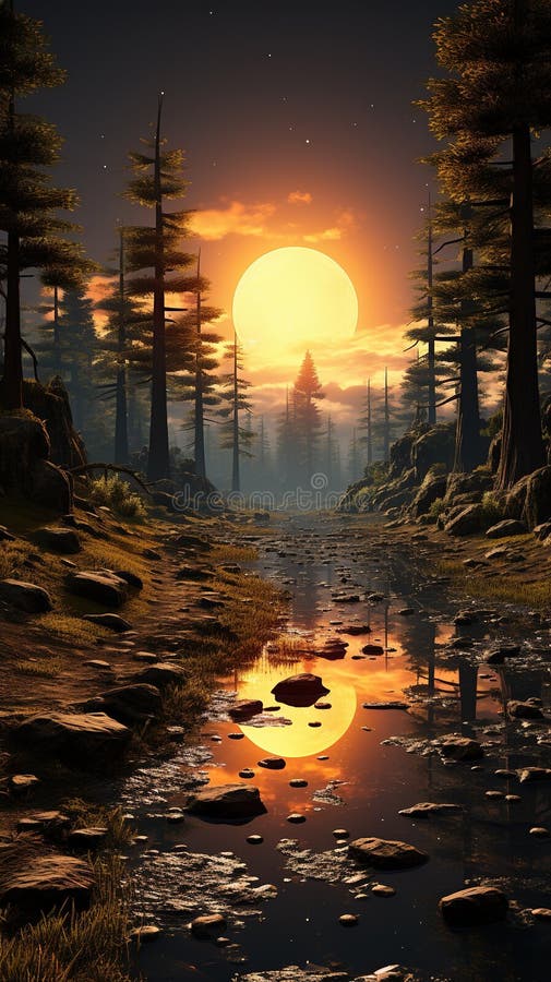 Two World from the Different Reality Stock Illustration - Illustration ...