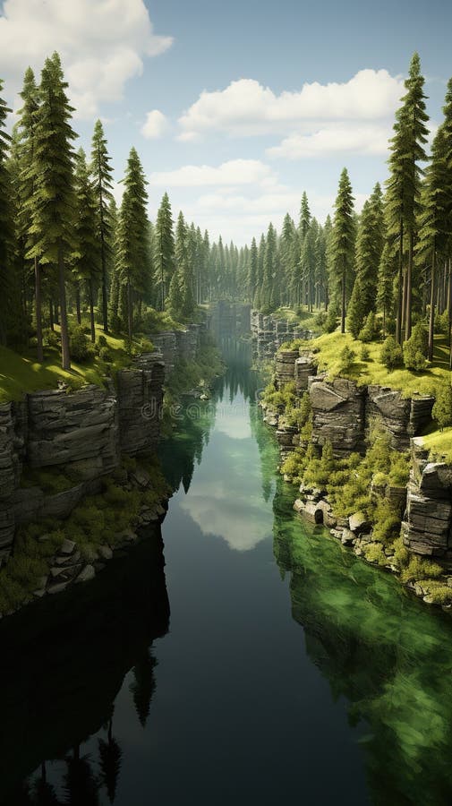 Two World from the Different Reality Stock Illustration - Illustration ...