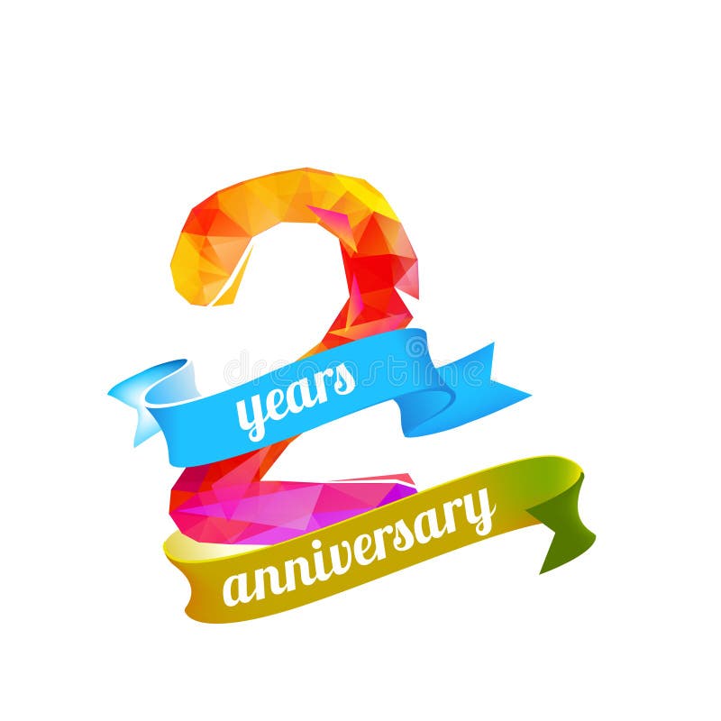 2 Years Anniversary Stock Illustrations – 985 2 Years Anniversary Stock ...
