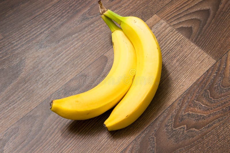 Two bananas stock image. Image of bananas, yellow, ripe - 115446771
