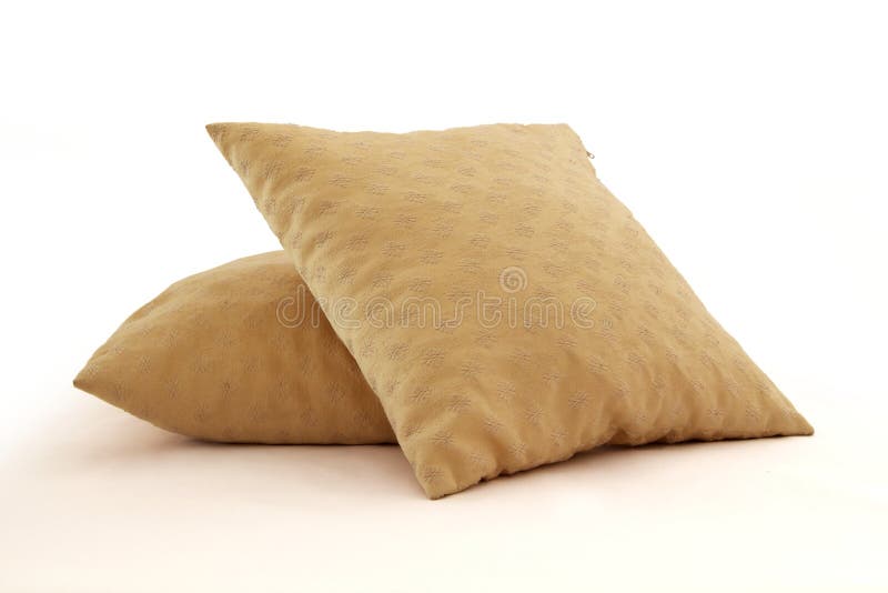 Two yellow pillows stock photo. Image of sleeping, together - 23159064