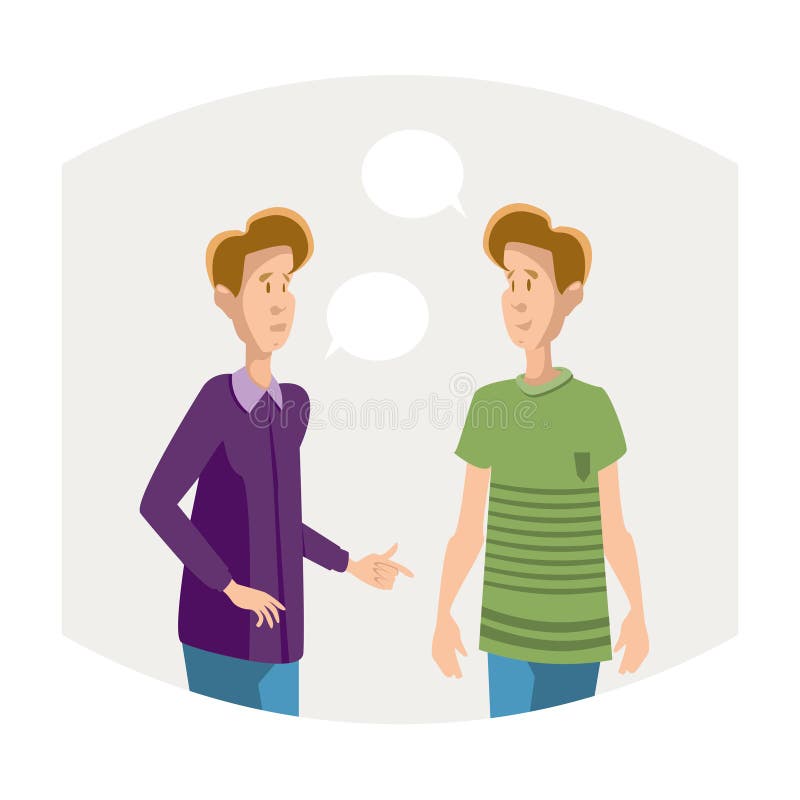 Two Young Teenage Boys Stock Illustrations – 170 Two Young Teenage Boys ...