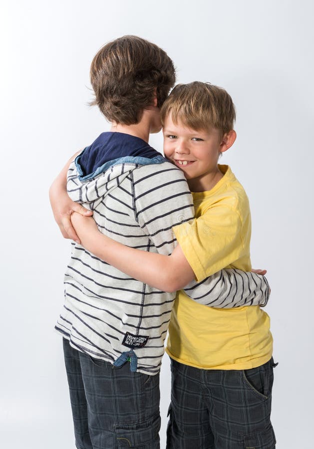 Two Young Brothers stock photo. Image of wear, modern - 31327098