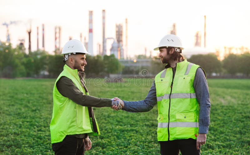 Petrochemical Shaking Hands Stock Photos - Free & Royalty-Free Stock ...