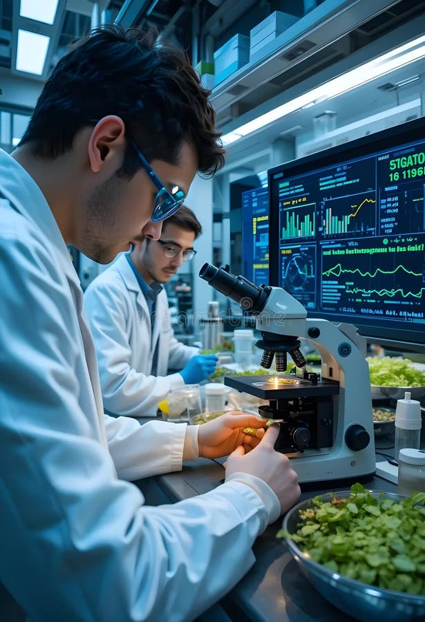 "Young Scientists Conduct Research in Modern Laboratory – Botany & Food ...