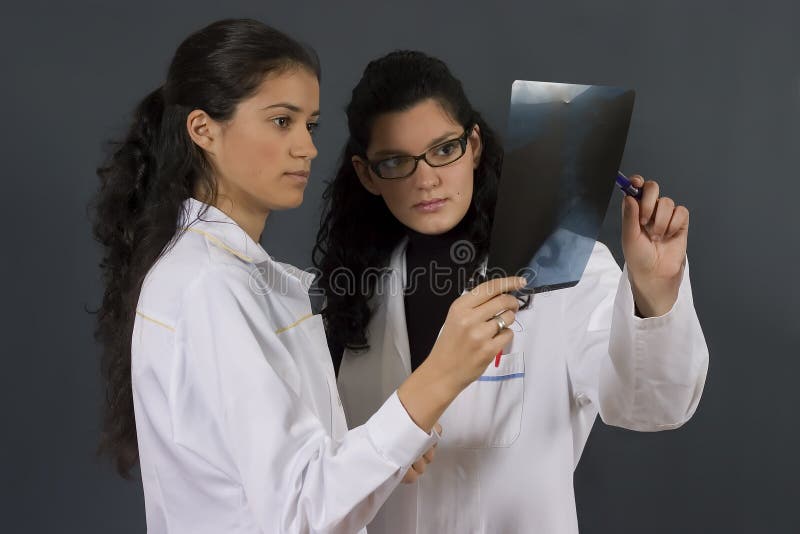 Two young nurses stock image. Image of care, medical, young - 1923329