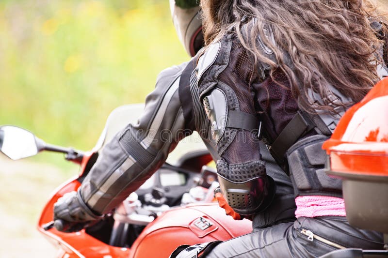 Two Young People Driving Motorbike Stock Photo - Image of journey ...