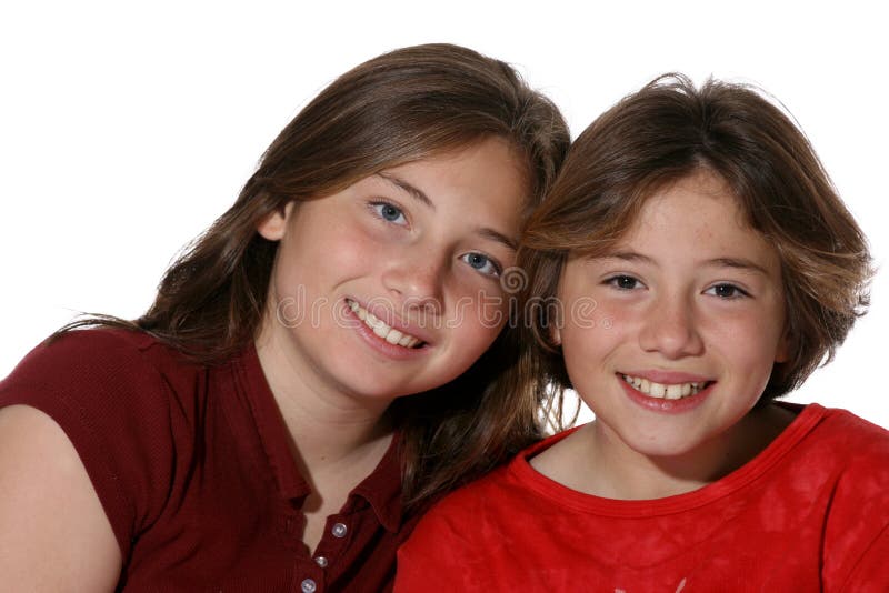 Two young sisters stock photo. Image of parent, relationship - 3786464