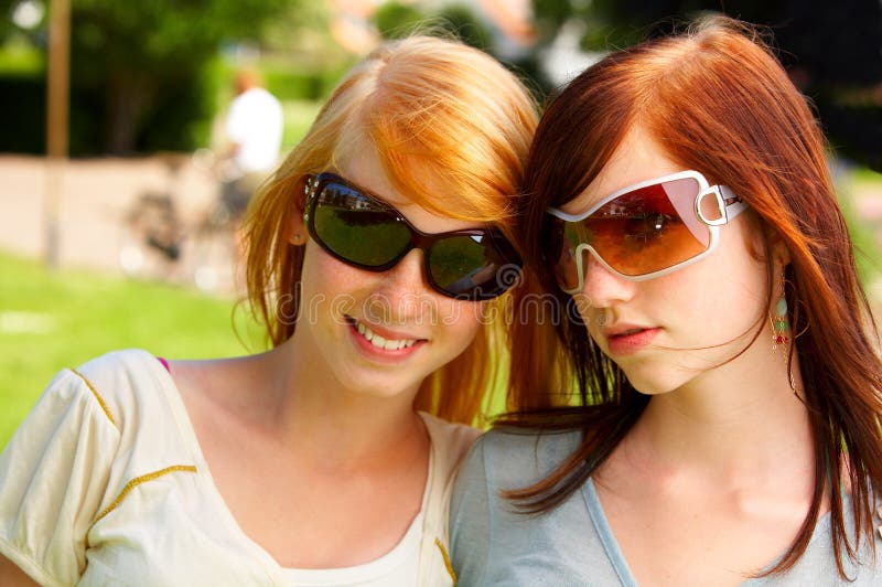 Two young teens stock photo. Image of friendship, healthy - 1331920