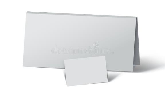 Twot of white paper stock vector. Illustration of design - 92546160