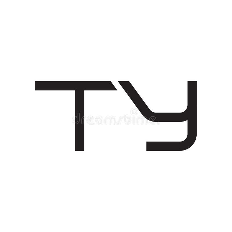 Ty Initial Letter Vector Logo Icon Stock Vector - Illustration of icon ...