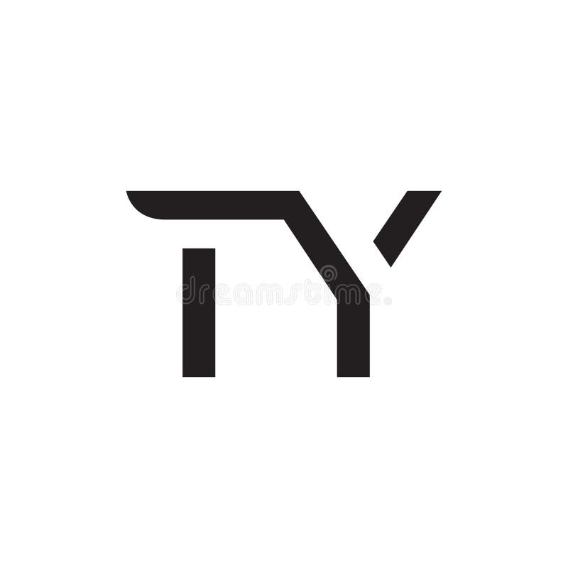 Ty Initial Letter Vector Logo Icon Stock Vector - Illustration of name ...