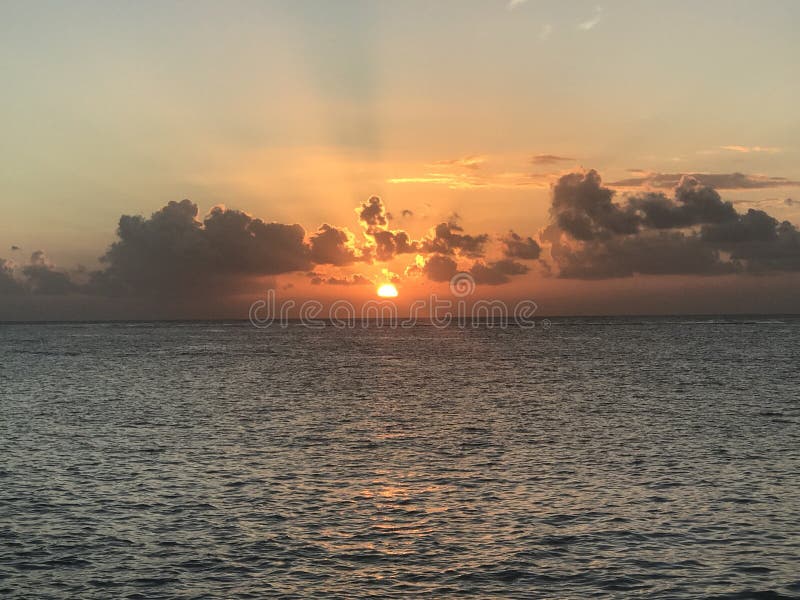 Tybee island sunrise stock photo. Image of sunrise, island - 130040898