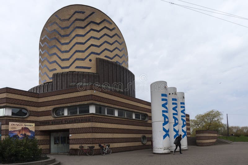 Tycho Brahe Planetarium Building of Copenhagen Editorial Image - Image ...
