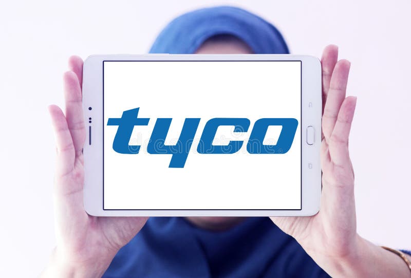 Tyco International-Firmenlogo Redaktionelles Stockfoto - Bild von ...