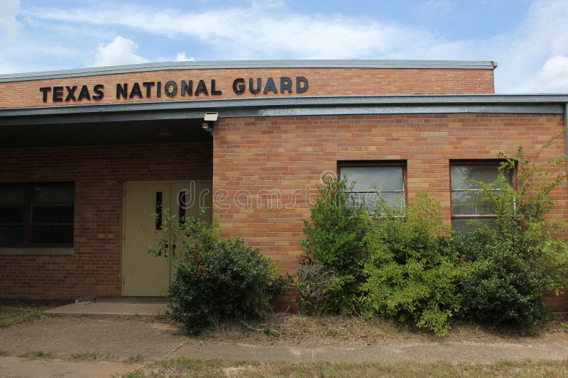 Tyler, TX -August 28, 2024: Abandoned Texas National Guard Armory ...
