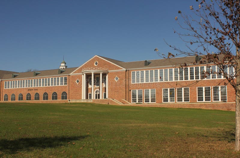 Tyler TX - December 30, 2024: Tyler Junior College Building Located in ...