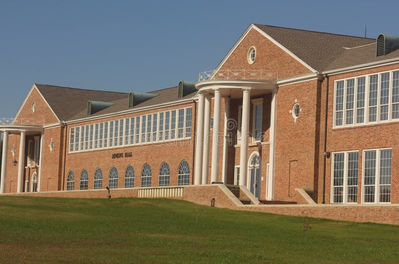 Tyler TX - December 30, 2024: Tyler Junior College Building Located in ...