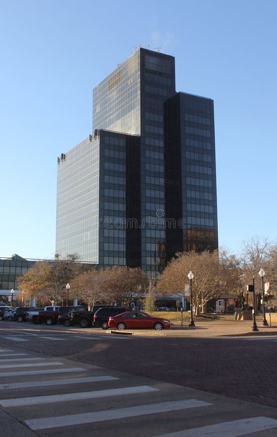 Tyler, TX - January 3, 2024: Building Located in Downtown Tyler, TX ...