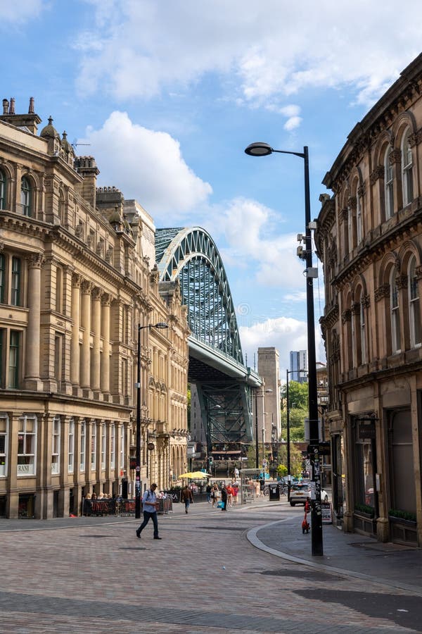 Tyne Bridge in Newcastle upon Tyne, UK Editorial Image - Image of city ...