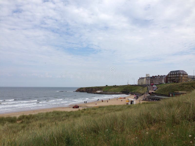 Tynemouth Beach editorial stock photo. Image of beach - 42706213