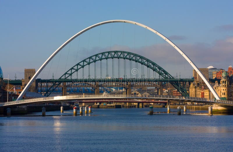 Tyneside Bridges editorial image. Image of water, venue - 10835315