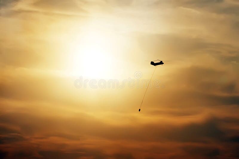 Type 1 Wildfire Helicopter editorial stock photo. Image of wild - 10508033