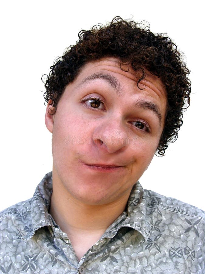 Type avec un grand nez image stock. Image du avec, type - 41819