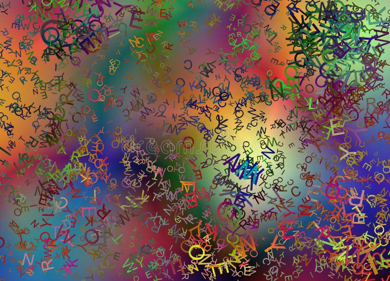 Type Background stock illustration. Illustration of background - 195754159