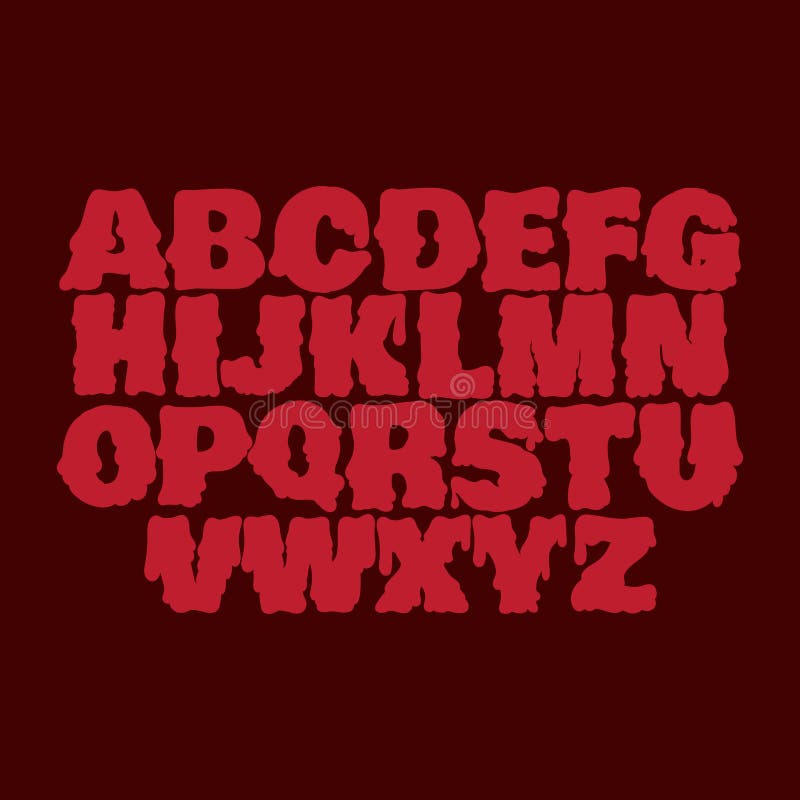 Type de fonte de vecteur illustration de vecteur. Illustration du ...