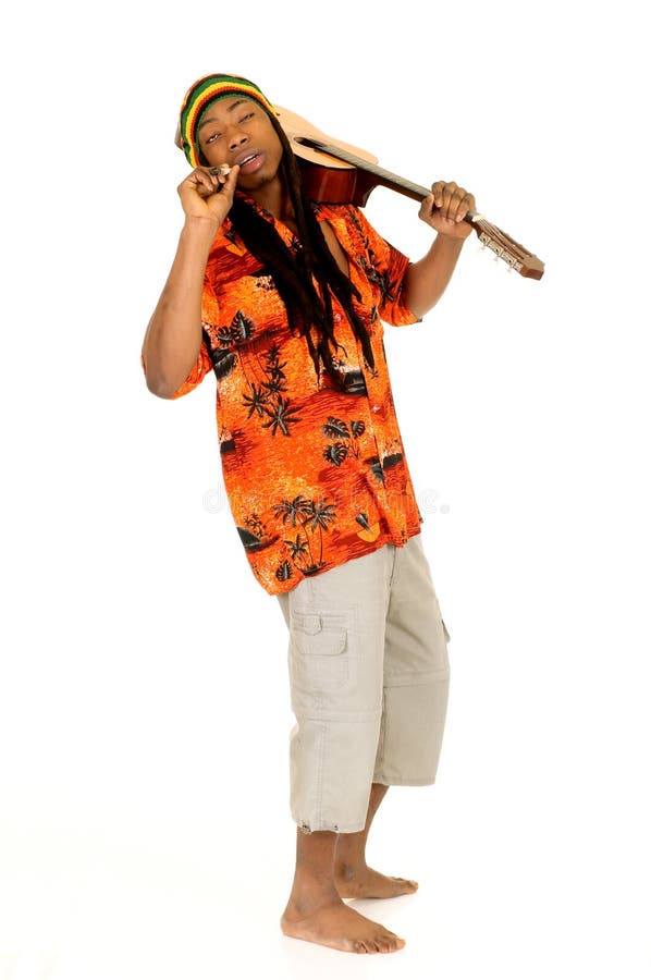 Type de reggae de Rasta image stock. Image du jeans, noir - 11641803