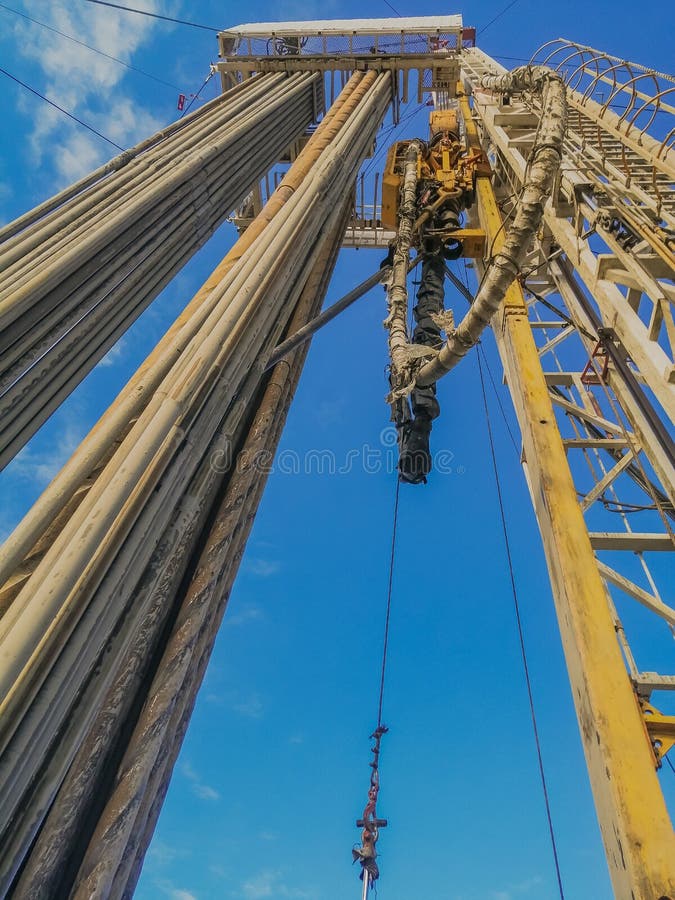 Type Derrick Inside from Bottom To Top Stock Photo - Image of inside ...