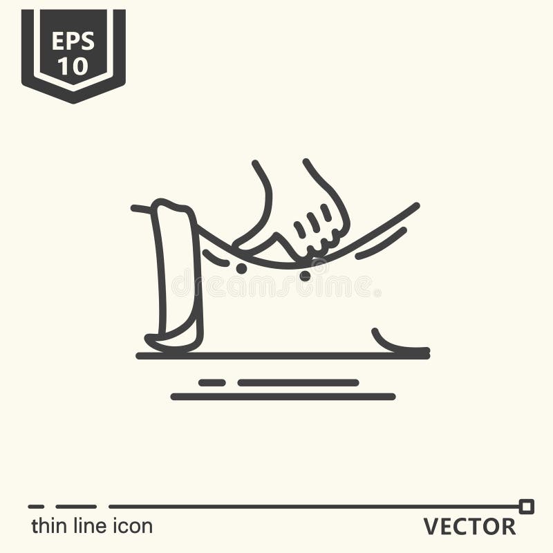 Type of Massage - Icon Series Stock Illustration - Illustration of ...