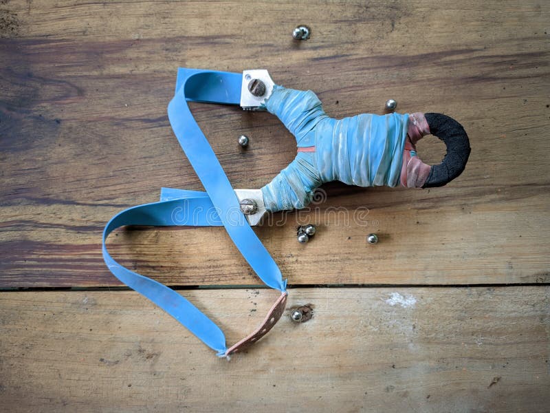 The Type of Modern Catapult Recommended for Beginners Stock Photo ...