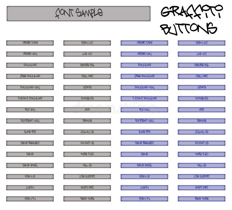 Type Positionnement De Graffiti De Graphisme De Web Illustration de ...