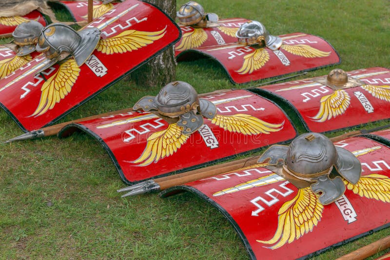 Type of Roman Ancient Weapon Stock Photo - Image of defence, dacia ...