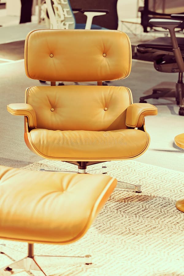 Work chair stock image. Image of leather, fashion, contemporary - 82780979