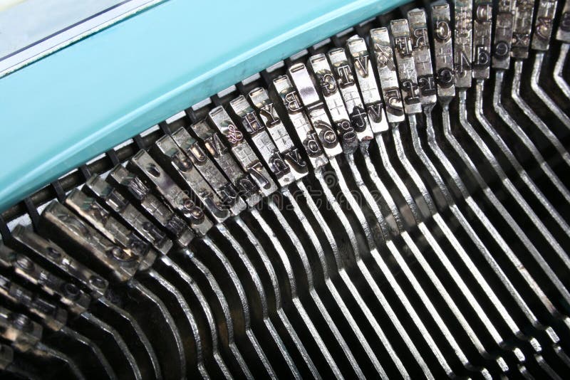 Type Writer Keys stock image. Image of outdated, office - 4991645