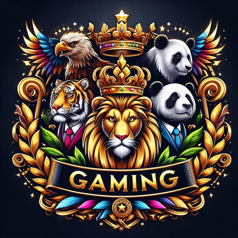 Types of Animal Game Logos. Stock Image - Image of aiarts, logos: 318346837