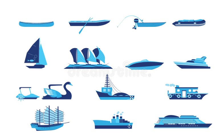 Boat Types Stock Illustrations – 1,748 Boat Types Stock Illustrations ...