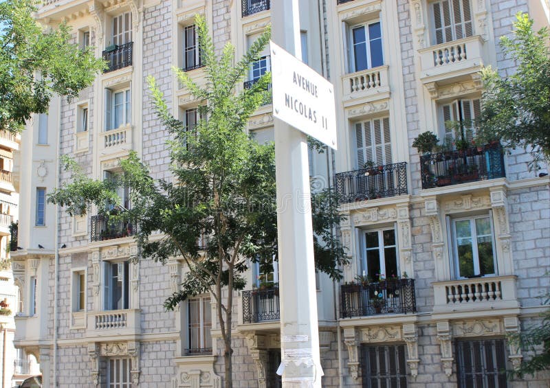 The Architectural Details of Nice Residential Buildings Stock Image ...