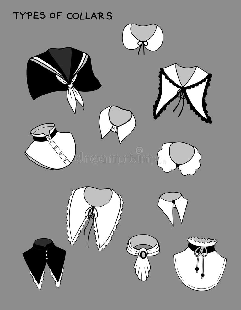 Types Collars Stock Illustrations – 43 Types Collars Stock ...