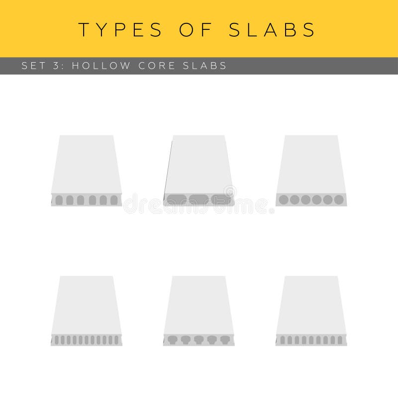 Isometric Hollow Core Slabs Stock Illustration - Illustration of design ...