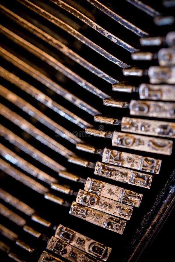 La Machine à écrire Dactylographie Je T'aime Image stock - Image du ...