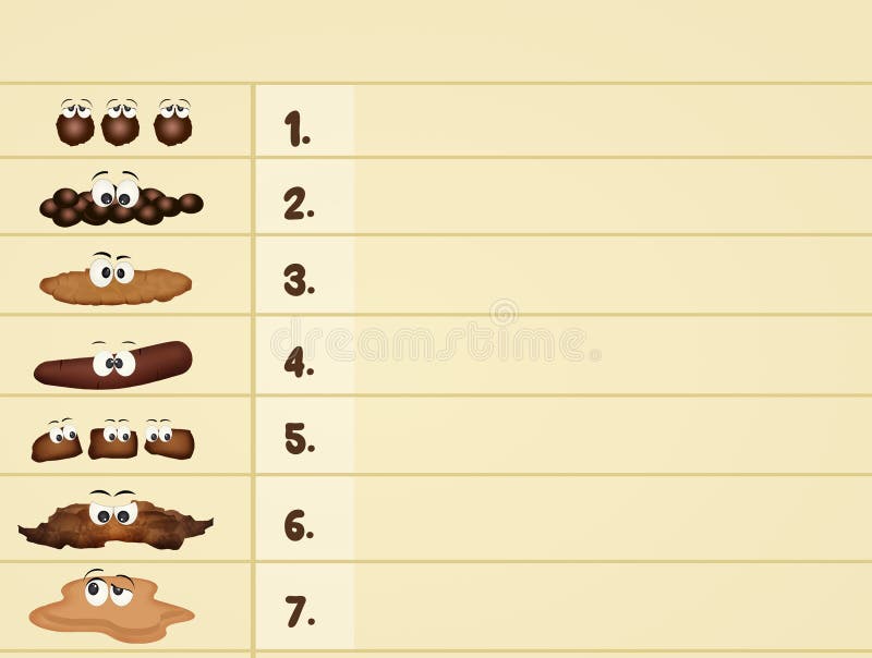 Types de merde illustration stock. Illustration du dessin - 100381973