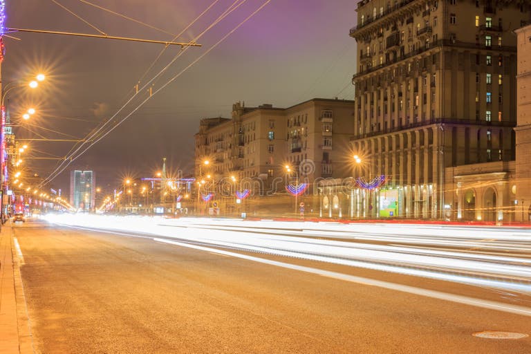 Types of evening Moscow editorial image. Image of city - 46866290