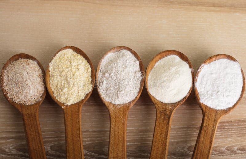 Types of flour stock photo. Image of farina, flour, closeup - 25182158