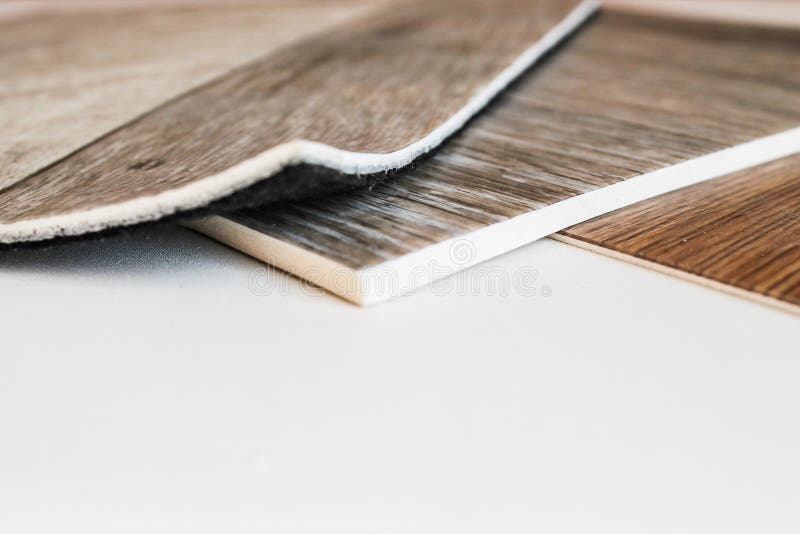 Types of Linoleum of Different Thicknesses Stock Photo - Image of ...