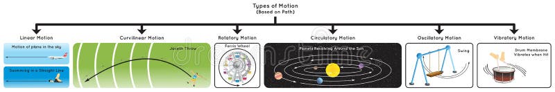 Types of Motion Infographic Diagram Based on Path Stock Vector ... Types of Motion Infographic Diagram Based on Path Stock Vector ...