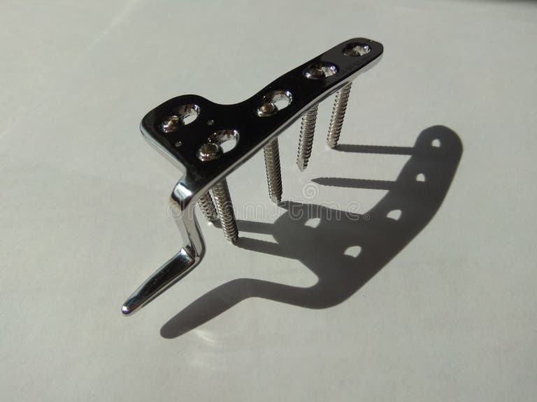 Locking Hook Plate with Screws for Operation in Traumatology in Case of ...